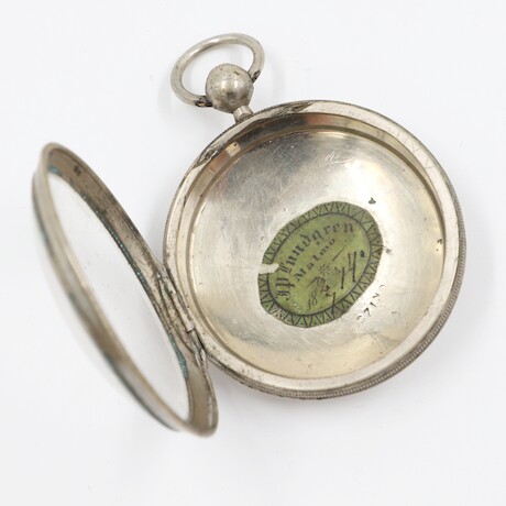 Spindelur Thomas Whitt London silver D=6… | Auktion.se